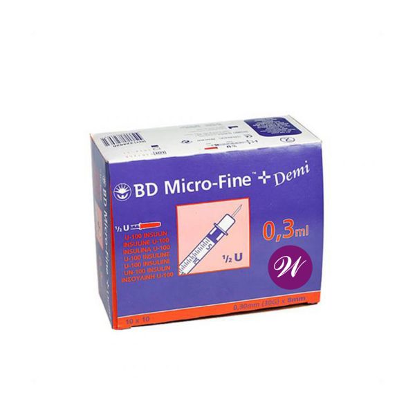 BD Micro-Fine+ (0.3ml, 30G) (1 x 100) - Wimpole Fillers